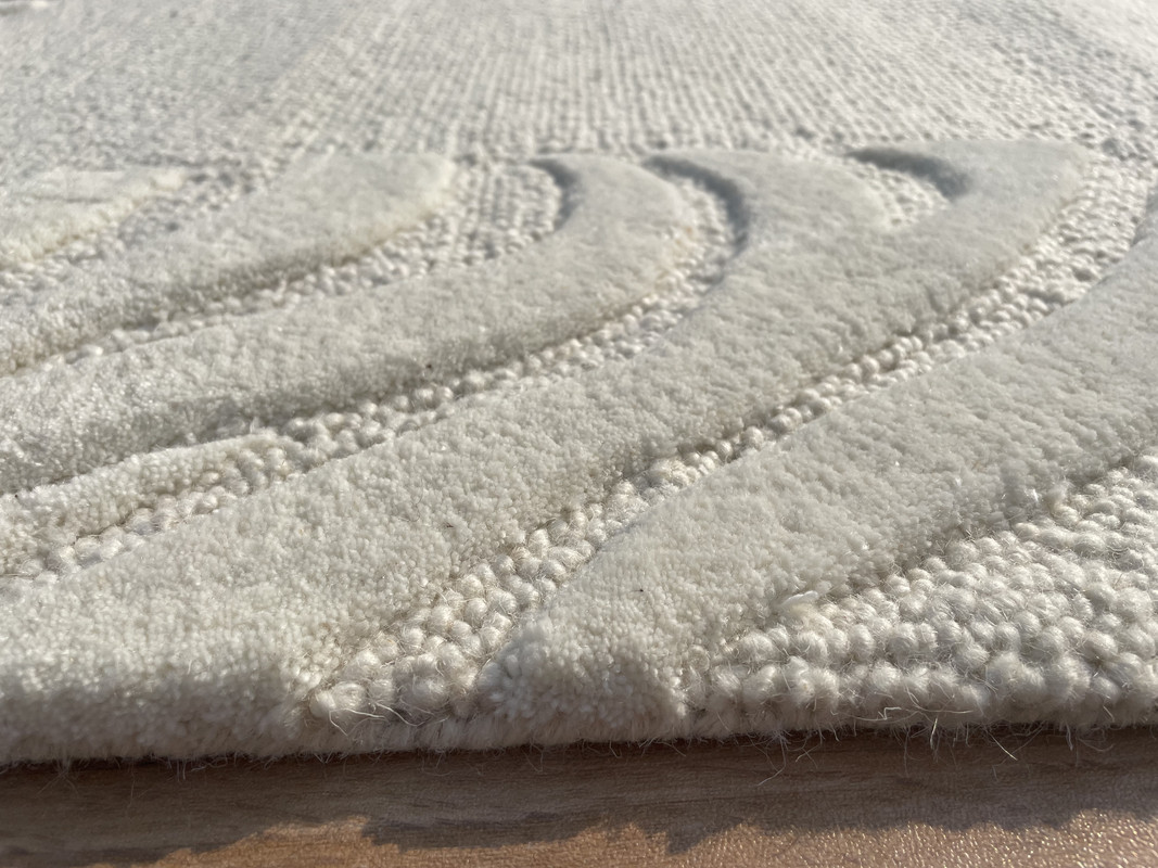 TTC Thread & Texture Carpet™ Premium Hand-Tufted 100% New Zealand Wool ...